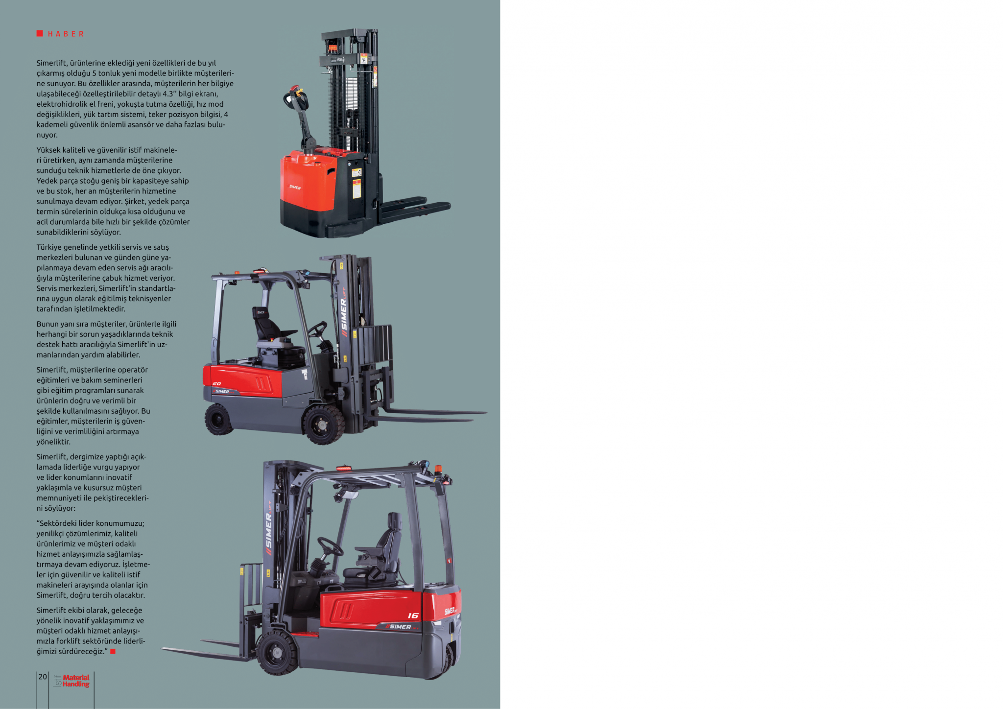 Our Interview with Stacking Material Handling - SimerLift A.Ş